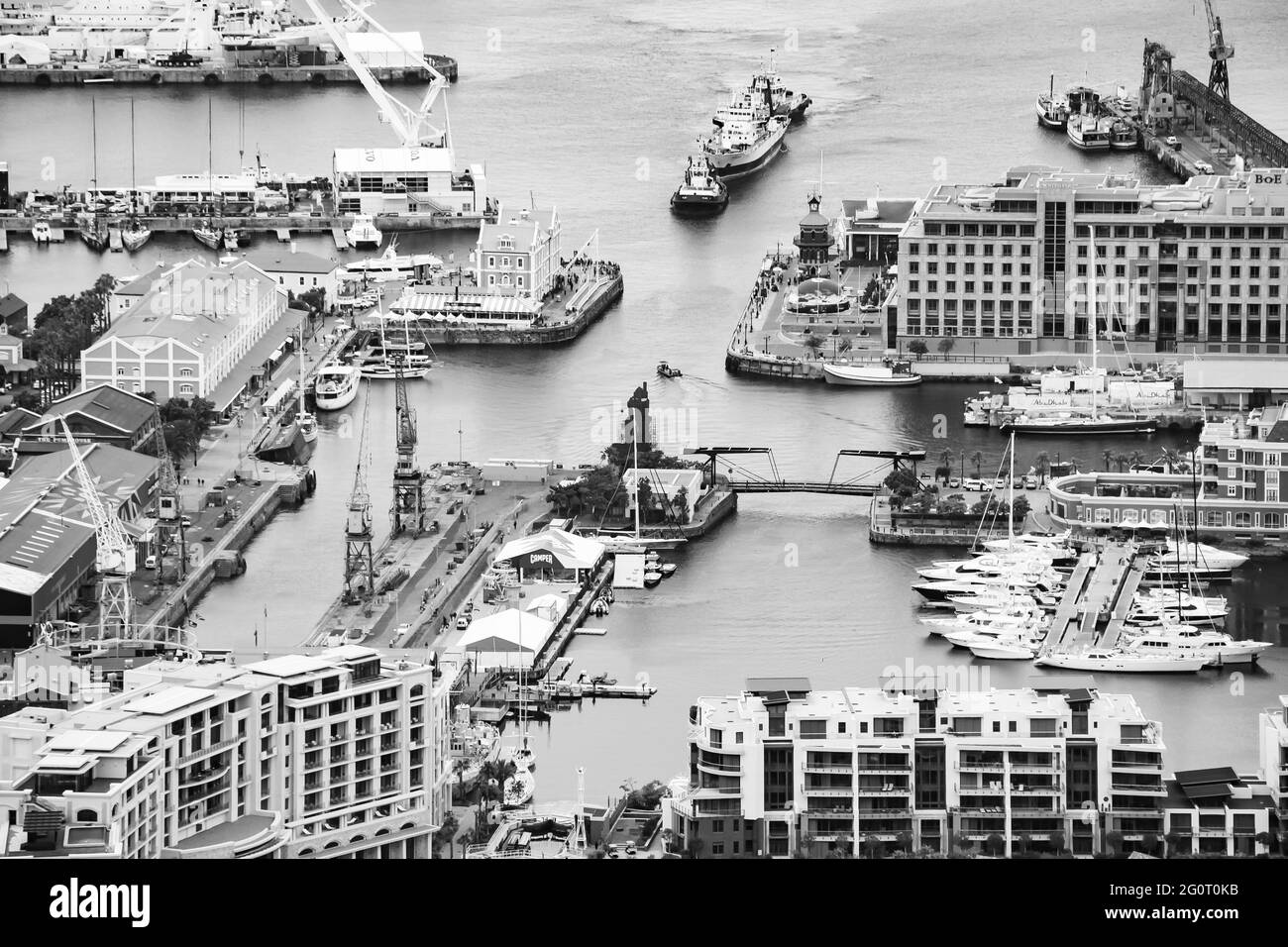 Victoria and alfred waterfront aerial hi-res stock photography and ...