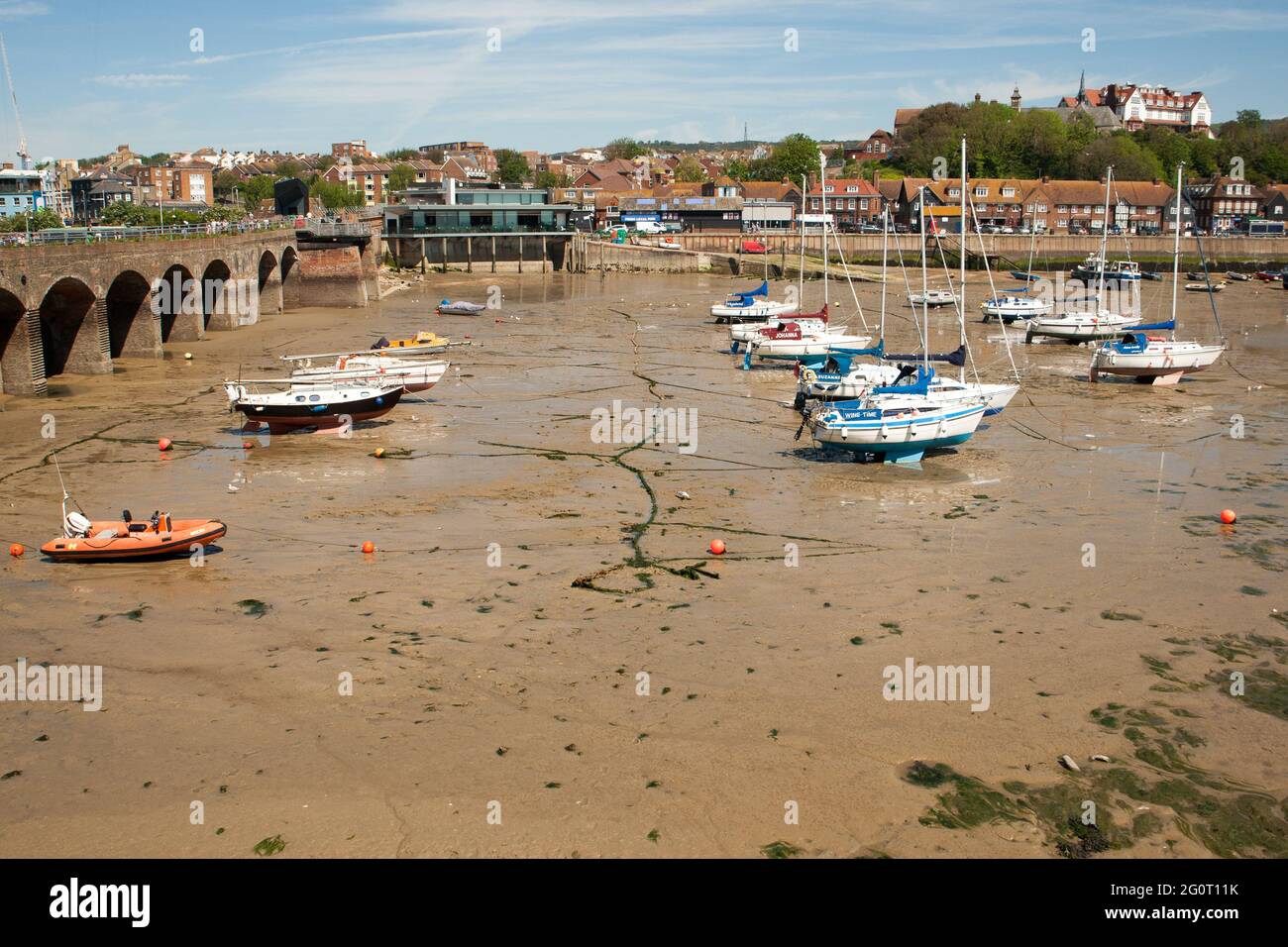 Folkestone Harbour Bridge High Resolution Stock Photography and Images ...