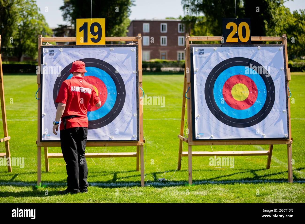 Berlin, Germany. 03rd June, 2021. Archery: Germany Cup, qualifying ...