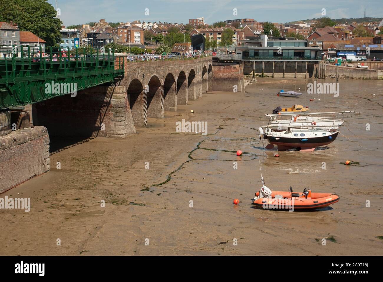 Folkestone harbour bridge hi-res stock photography and images - Alamy