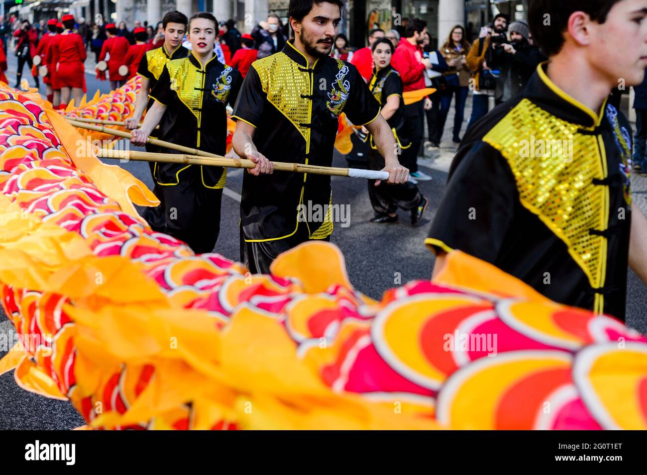 Chinese New Year parade in Lisbon (Portugal Stock Photo - Alamy
