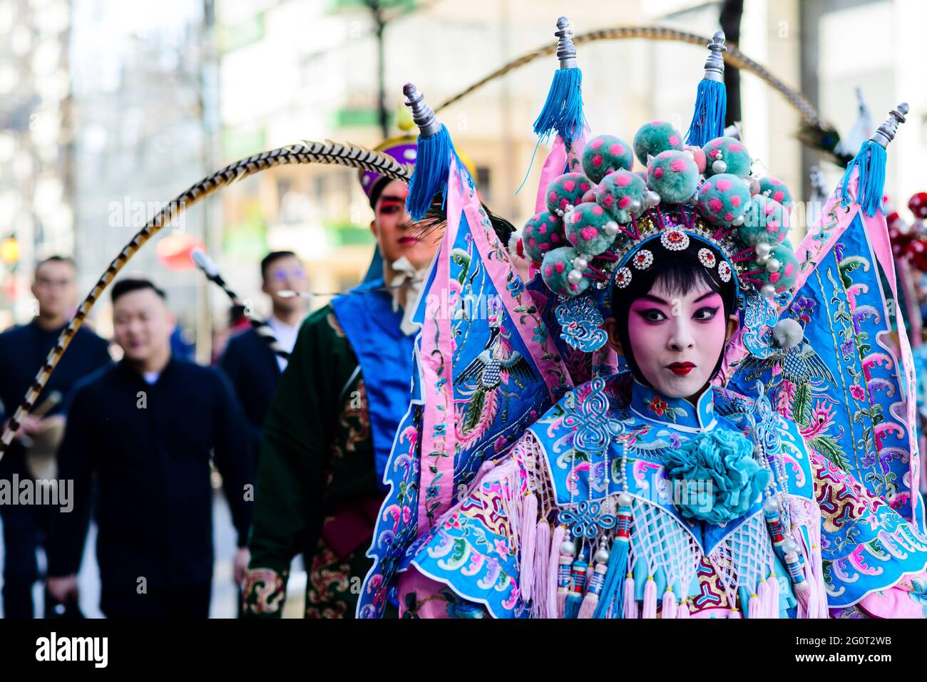 Chinese New Year parade in Lisbon (Portugal Stock Photo - Alamy