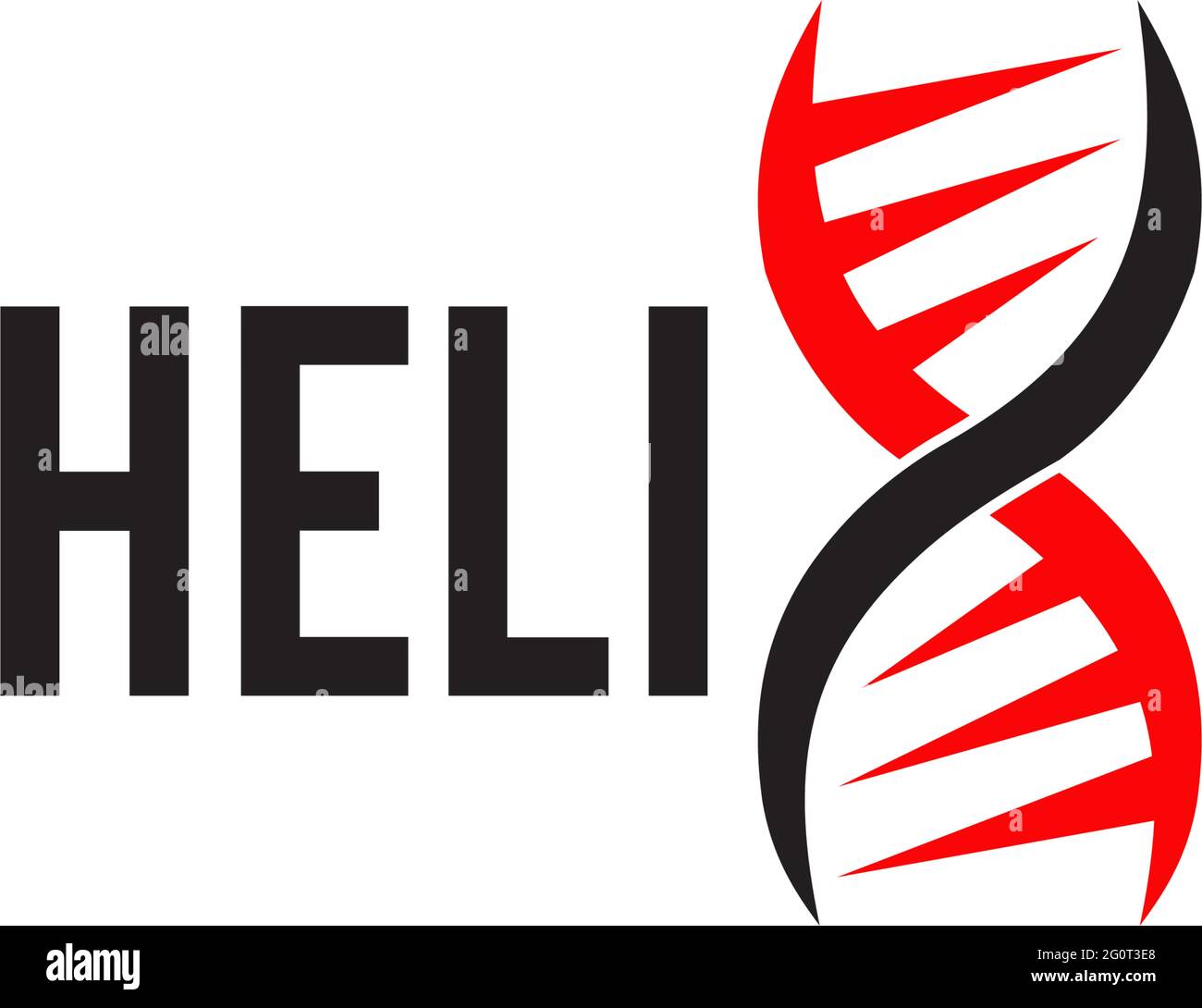 Helix icon logo design vector template Stock Vector Image & Art - Alamy