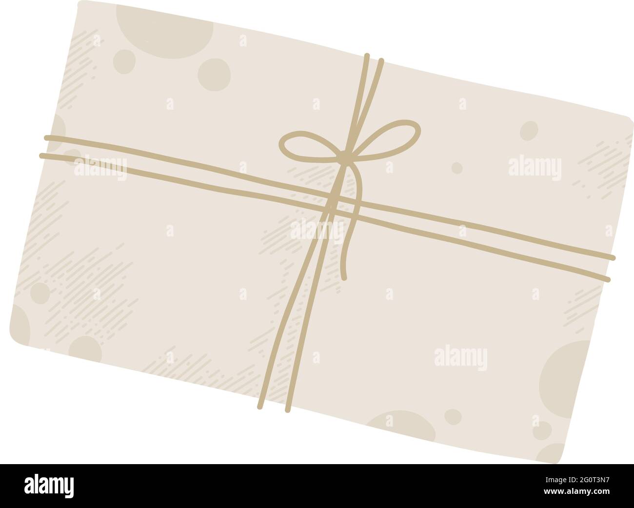 Collection envelope with mail, postmark and postcard vector flat ...