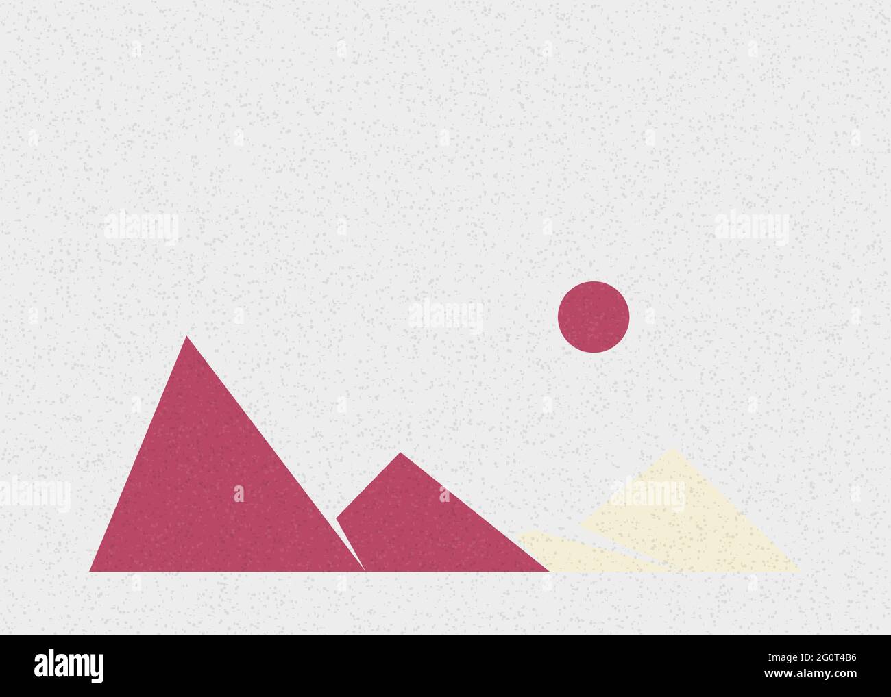 Abstract mountainscape Stock Vector Images - Alamy