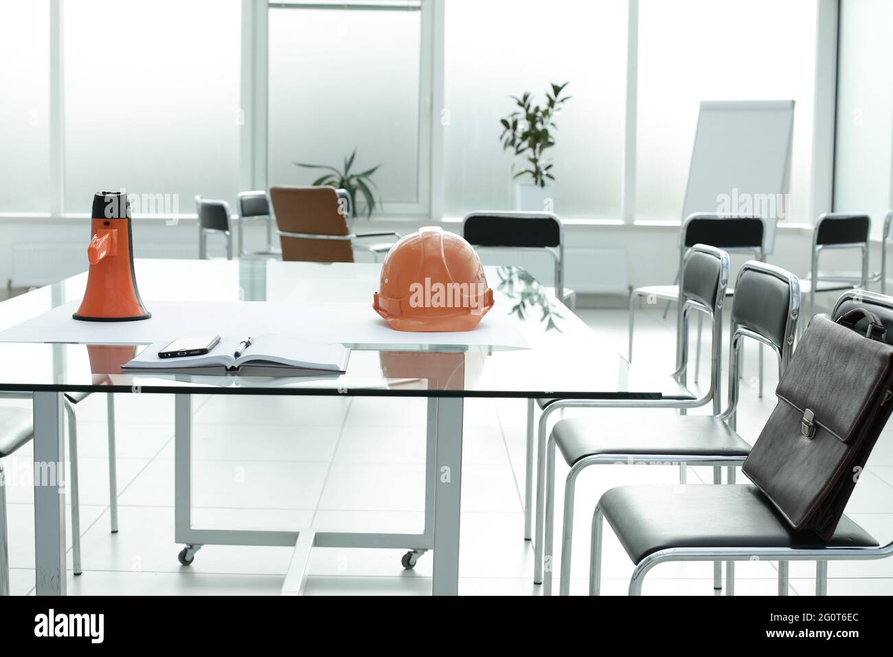 Loudspeaker construction helmet chairs diary briefcase phone glass ...