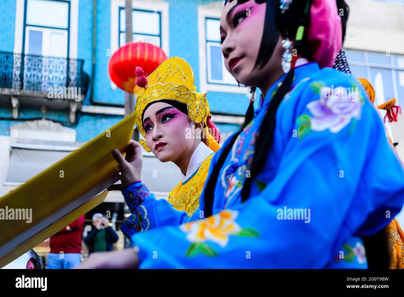 Chinese New Year parade in Lisbon (Portugal Stock Photo - Alamy