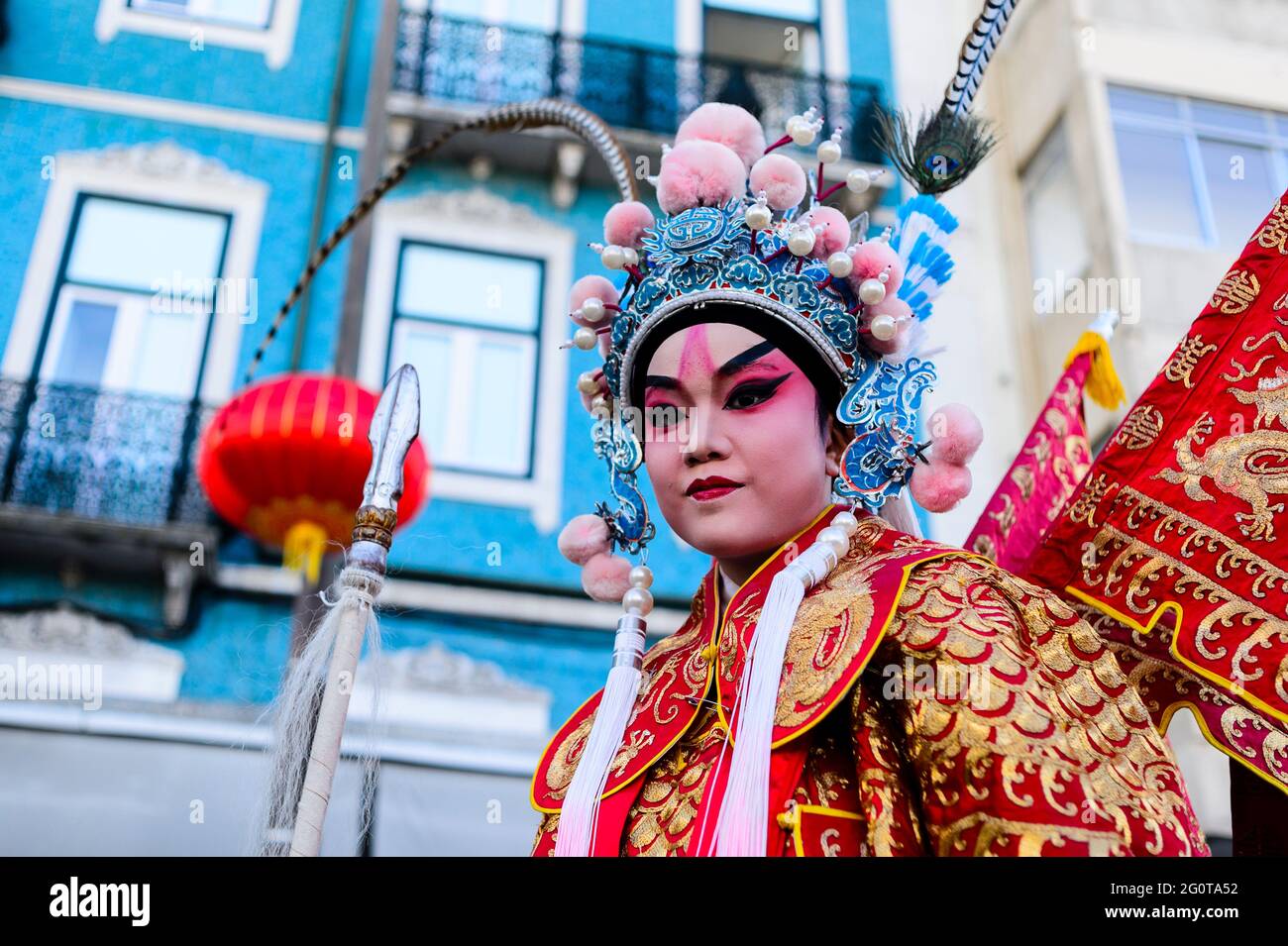 Chinese New Year parade in Lisbon (Portugal Stock Photo - Alamy