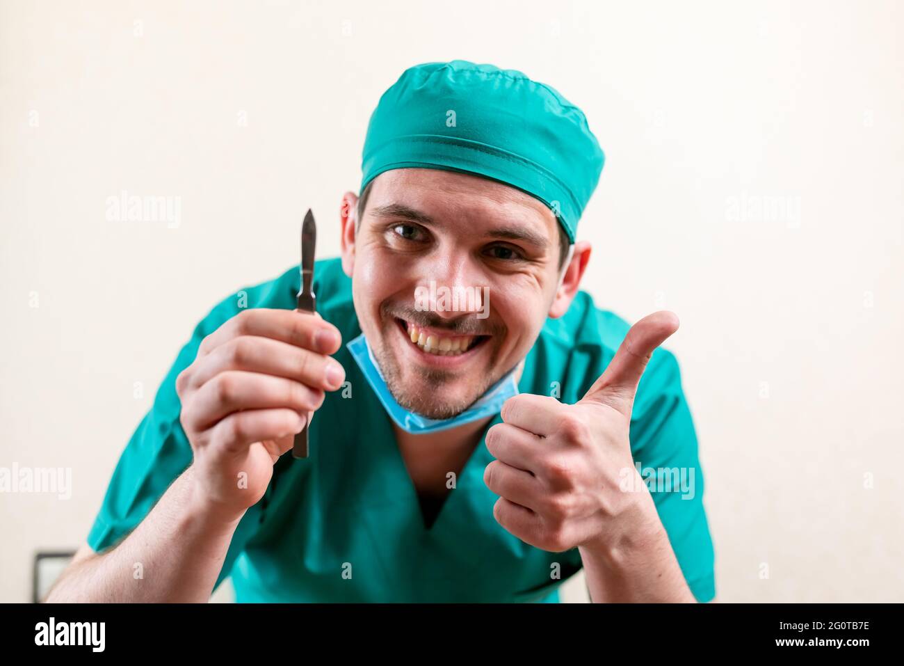 Doctor patient funny hi-res stock photography and images - Alamy