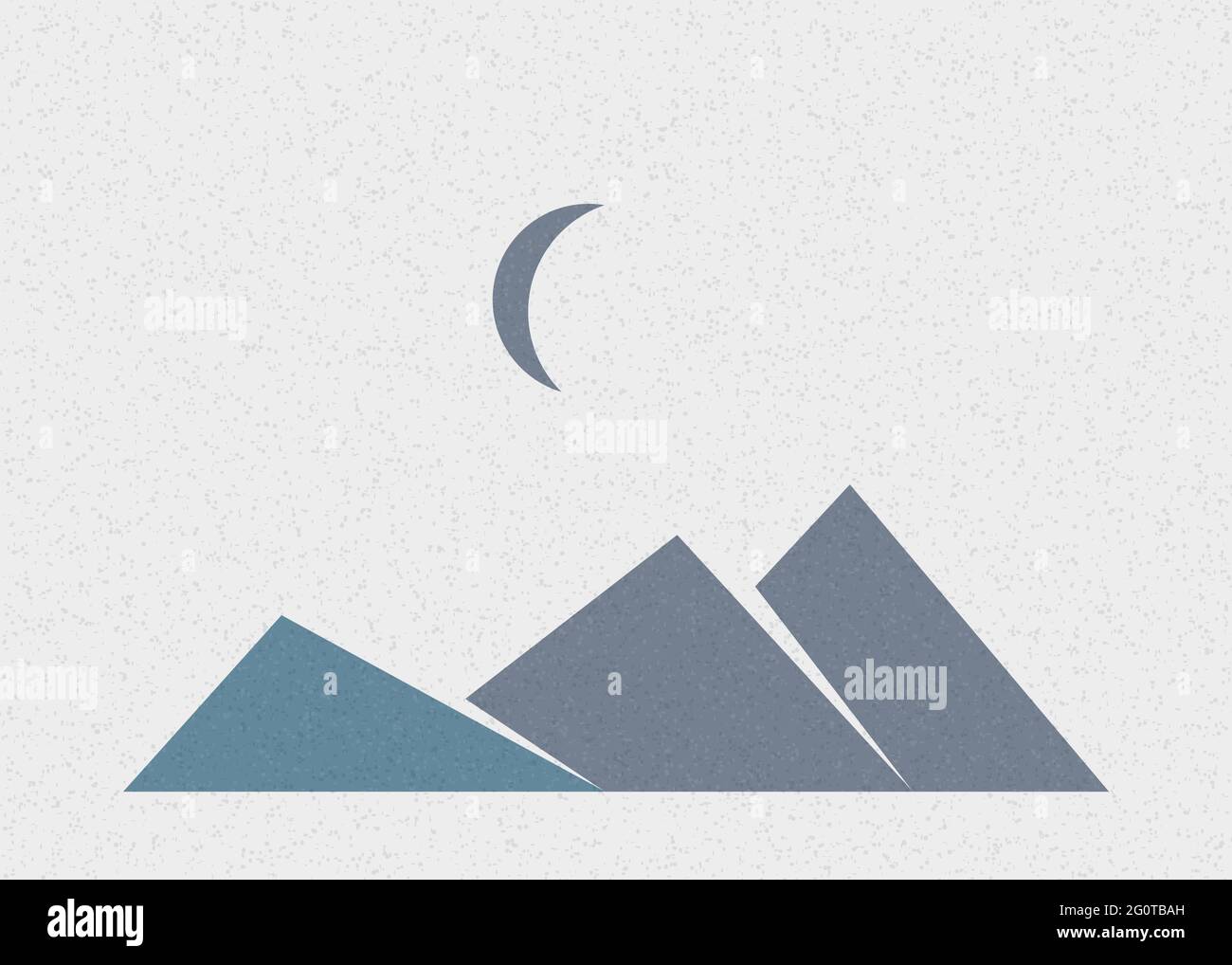 Abstract mountainscape Stock Vector Images - Alamy