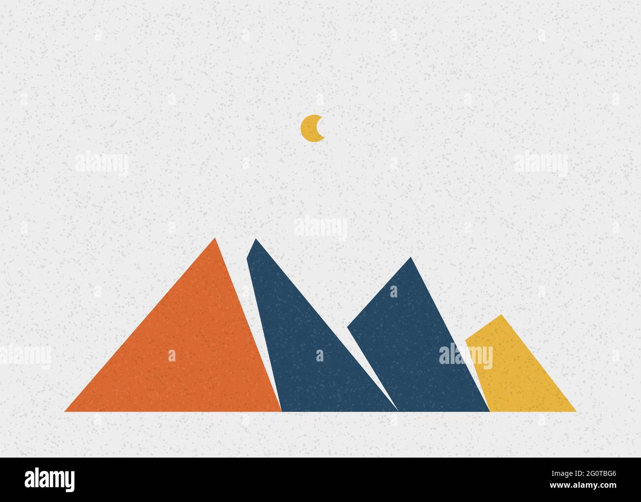 Abstract mountainscape Stock Vector Images - Alamy