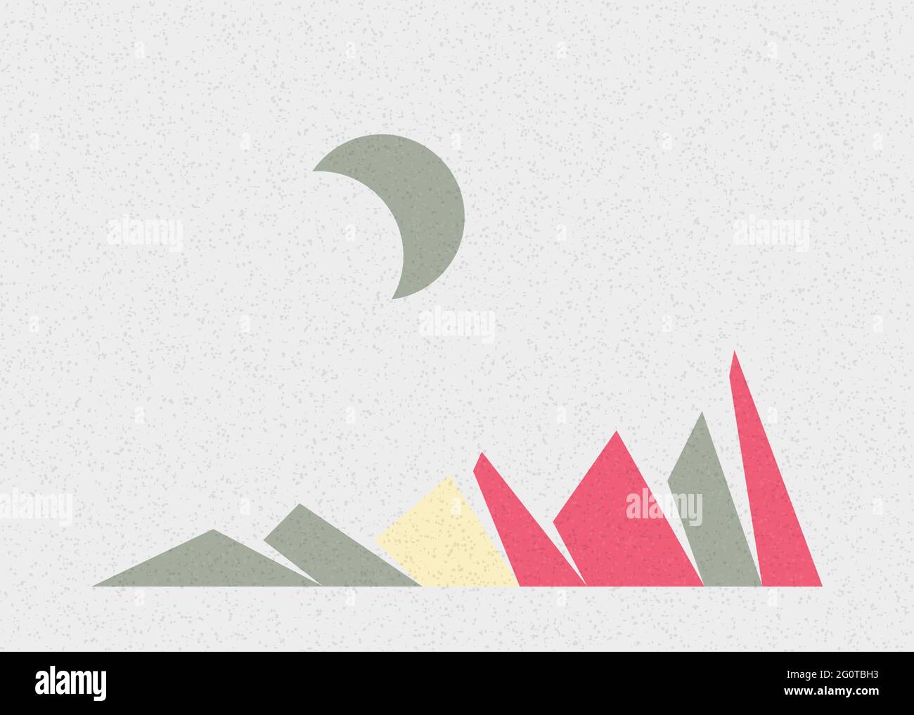 Abstract mountainscape Stock Vector Images - Alamy