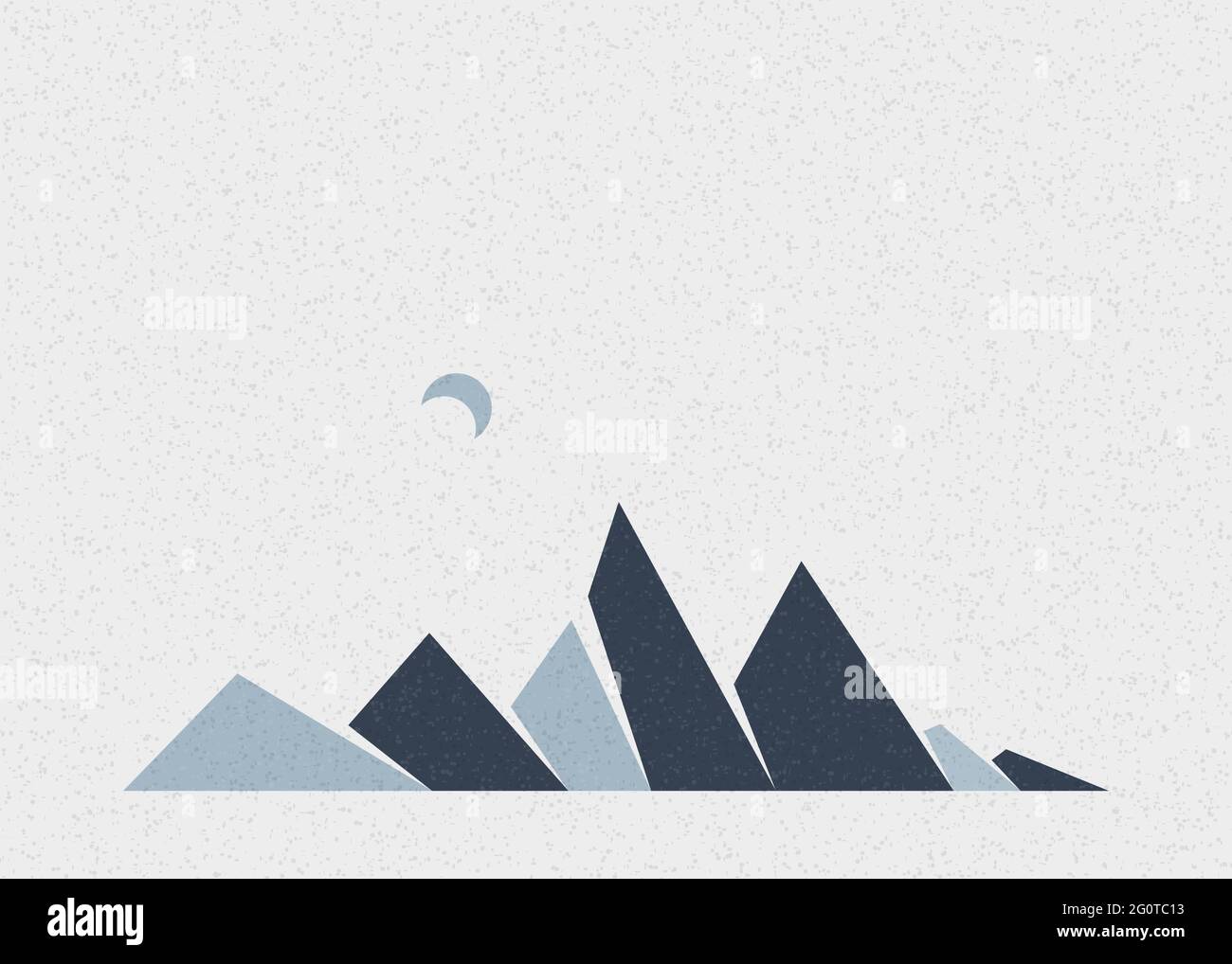 Abstract mountainscape Stock Vector Images - Alamy