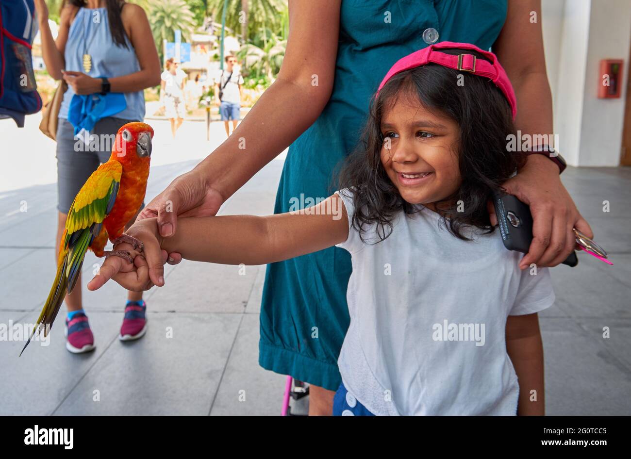child enjoying tourist attractions and quality time Stock Photo - Alamy