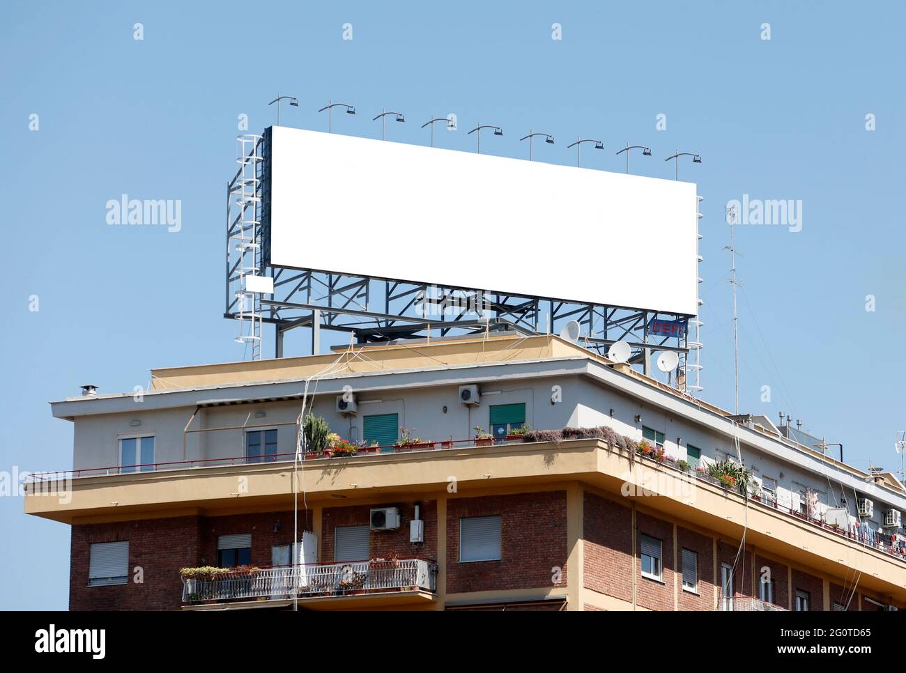 Hanging billboards hi-res stock photography and images - Alamy