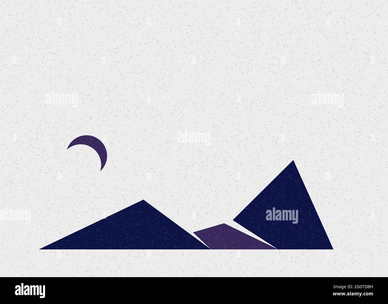 Abstract mountainscape Stock Vector Images - Alamy