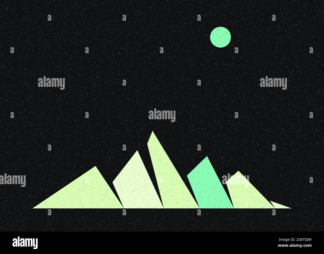 Abstract mountainscape Stock Vector Images - Alamy