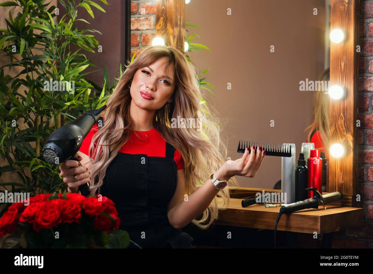 Hairstyle and Hairdressing. Training. Curls For Yourself. Lifestyle ...