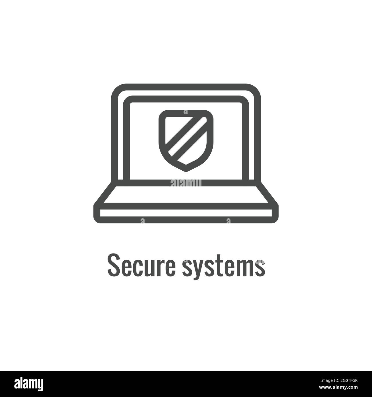 Certified Ethical Hacking icon showing security or hacking idea Stock ...