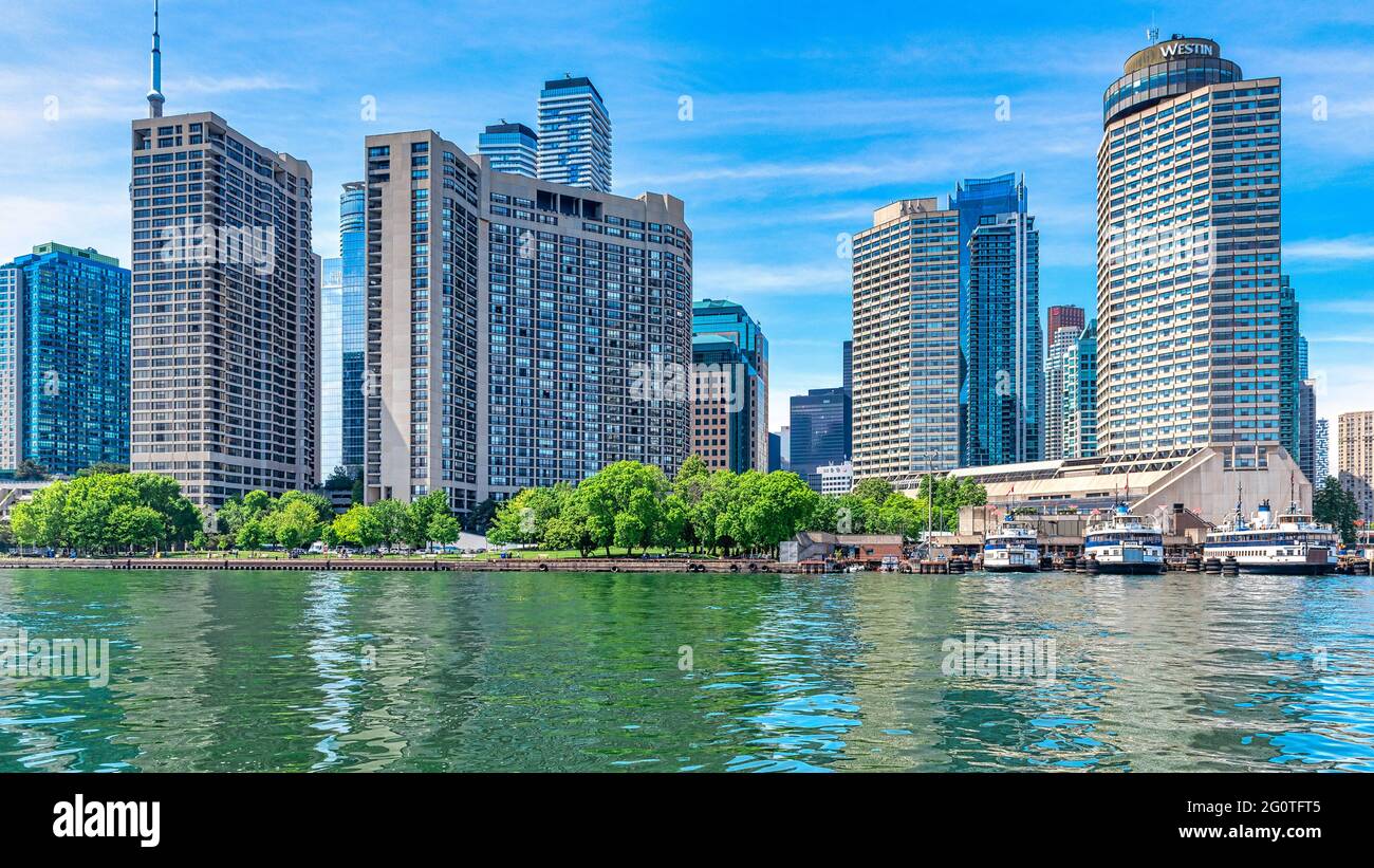 Toronto cityscape skyline, Canada Stock Photo - Alamy