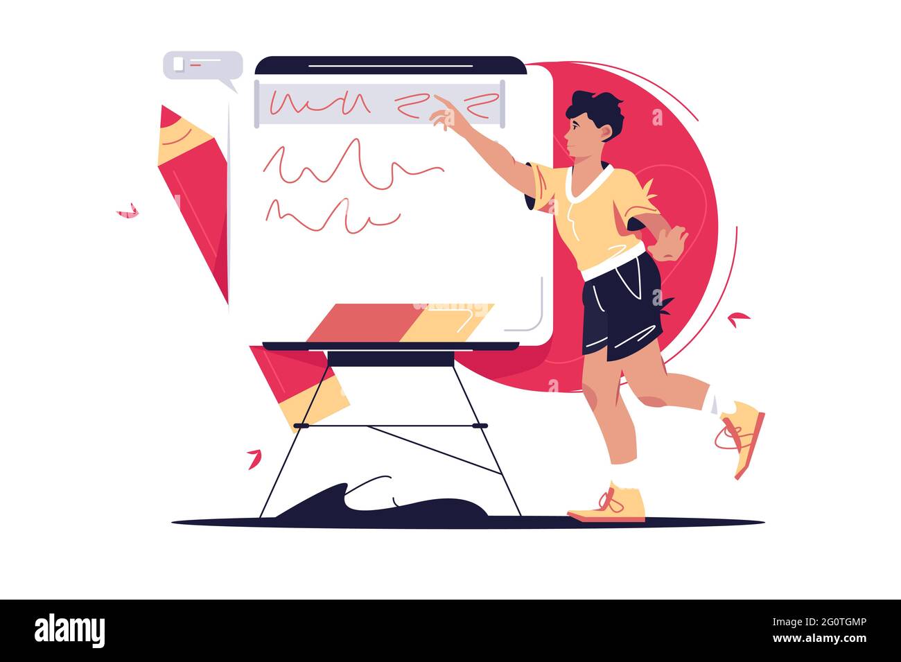 Highlight line Stock Vector Images - Alamy