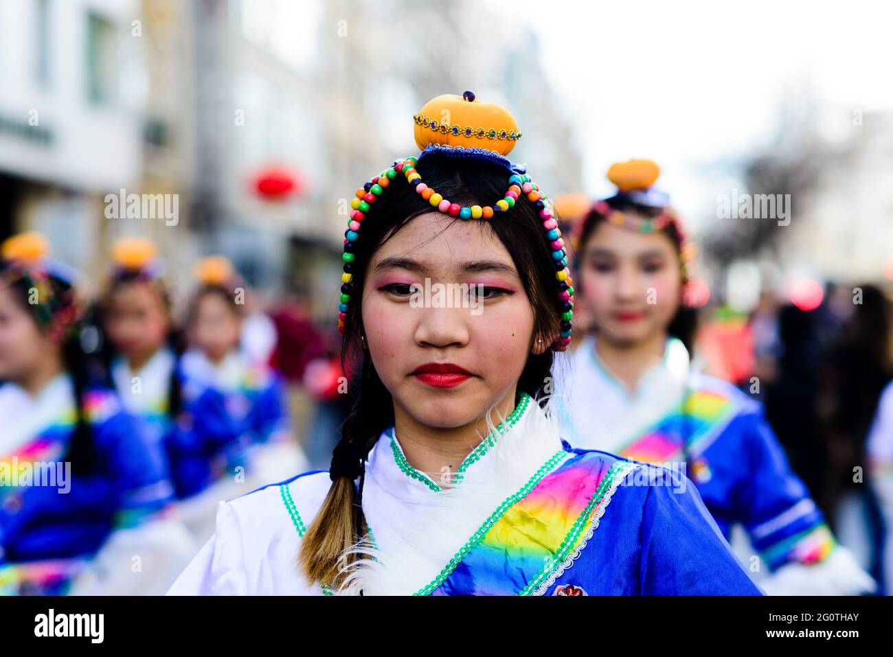 Chinese New Year parade in Lisbon (Portugal Stock Photo - Alamy