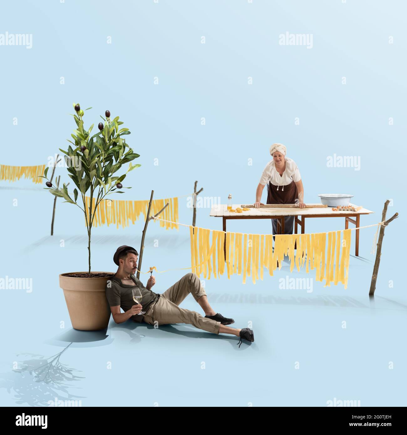 World travel collage hi-res stock photography and images - Alamy