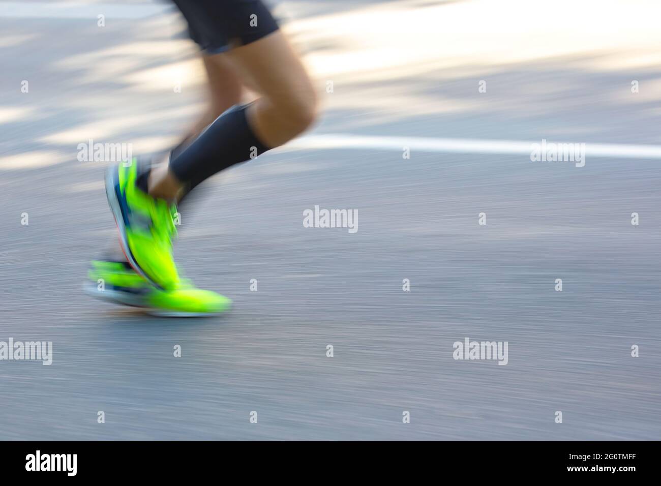 Fast runner blurry hi-res stock photography and images - Alamy