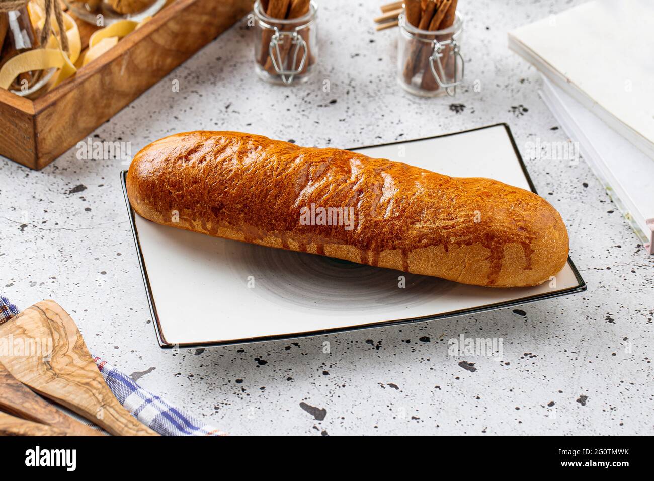 Long bun hi-res stock photography and images - Alamy