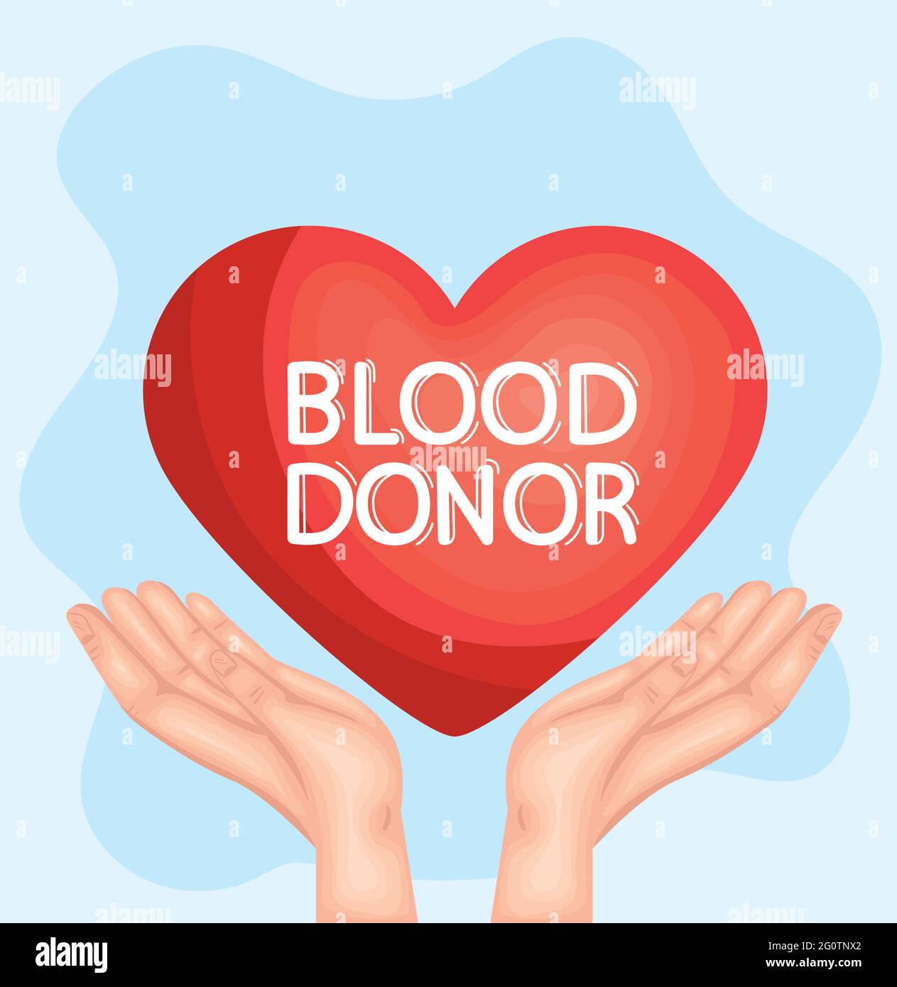 blood donor lettering heart Stock Vector Image & Art - Alamy