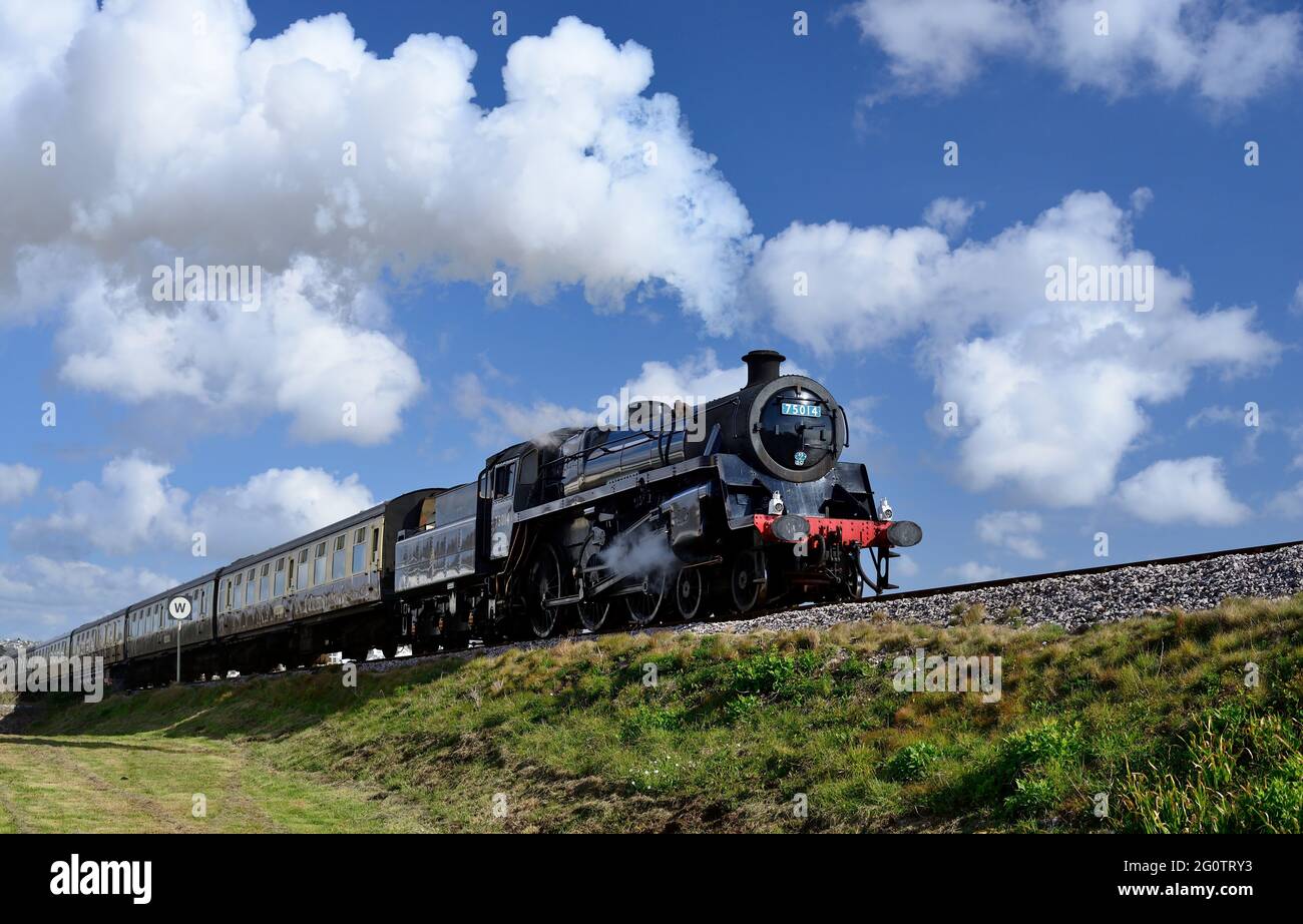 Steam train braveheart hi-res stock photography and images - Alamy
