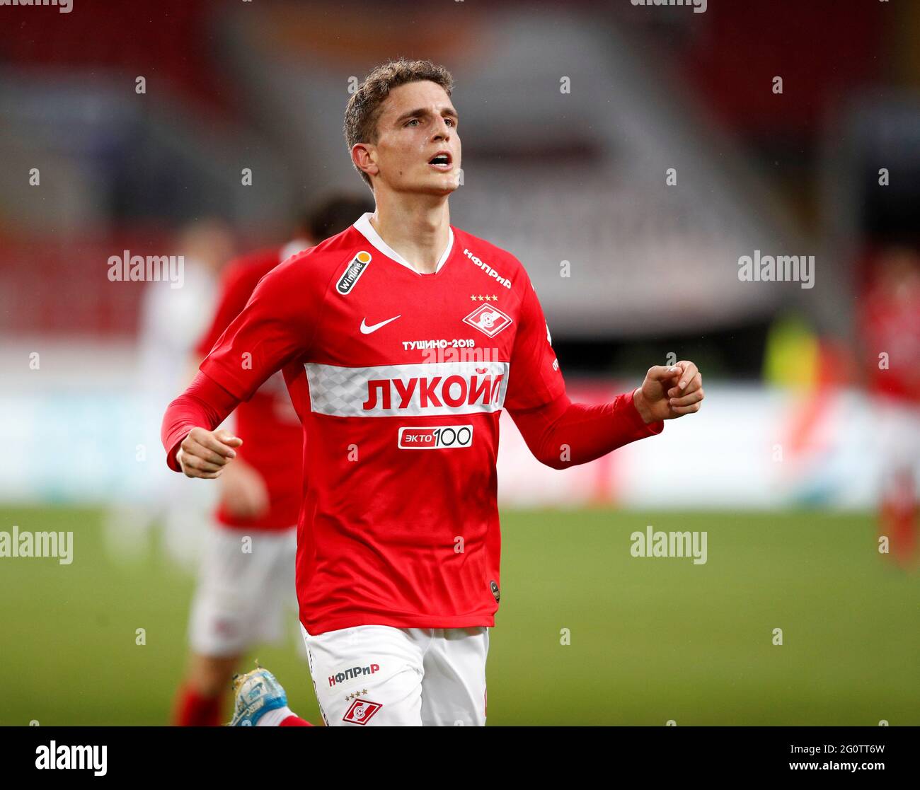 MOSCOW, RUSSIA, JULE 15, 2020. The 2019/20 Russian Football Premier ...