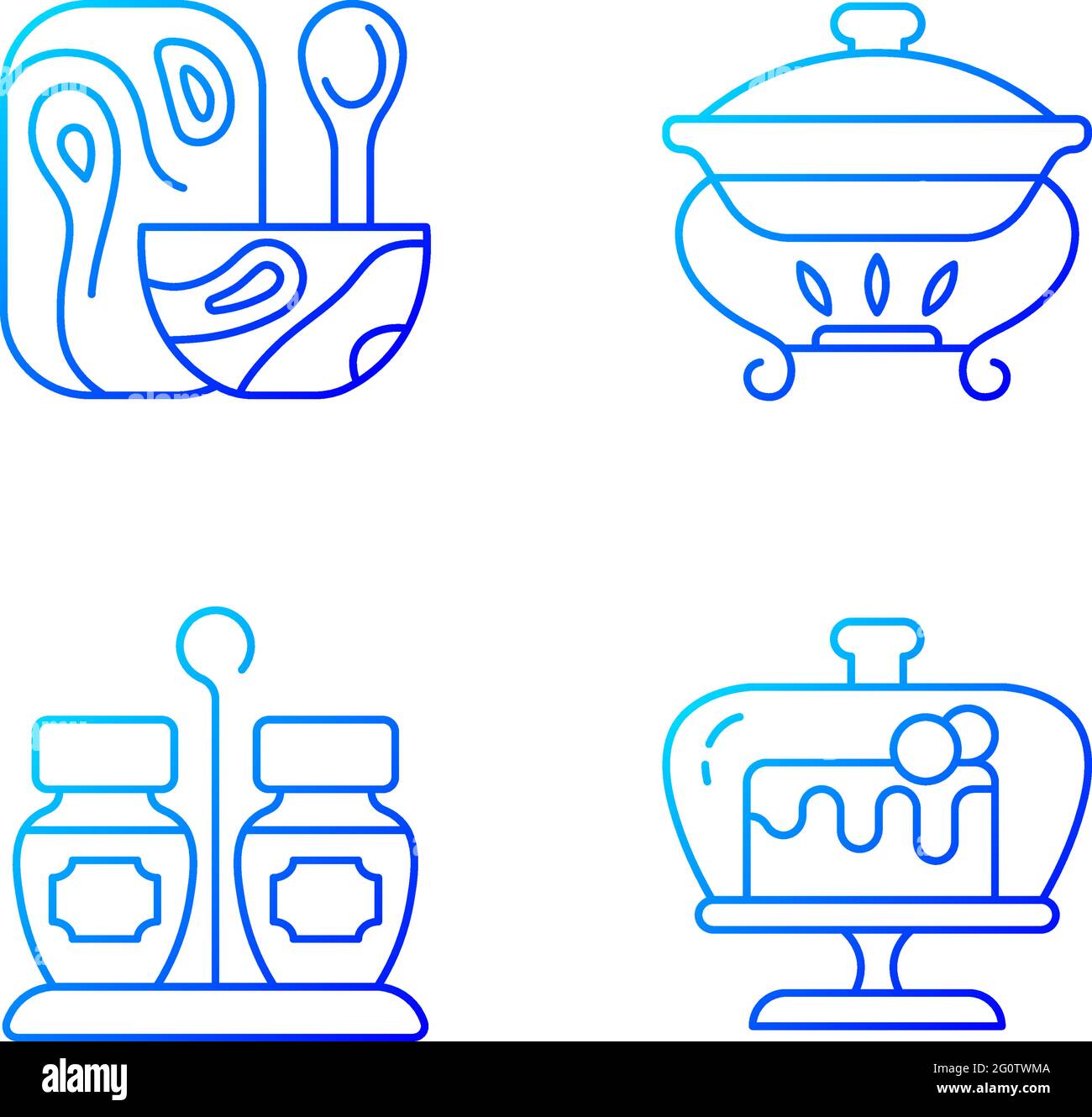 Horeca icons Cut Out Stock Images & Pictures - Alamy