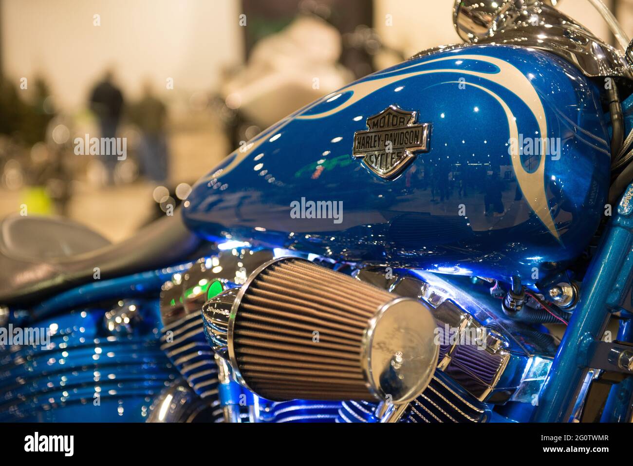 Harley davidson police motorcycle hi-res stock photography and images ...