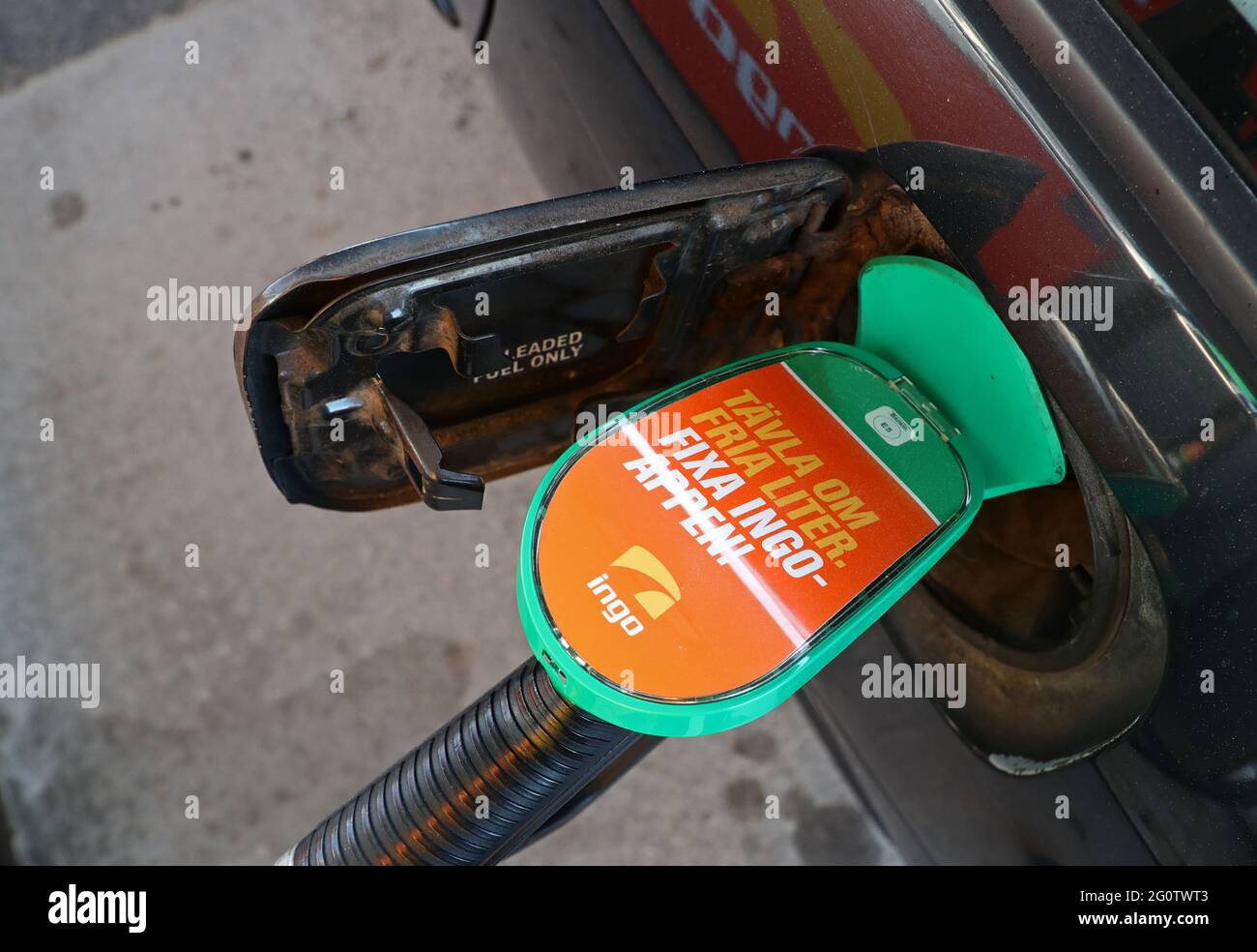 95 octane hi-res stock photography and images - Alamy