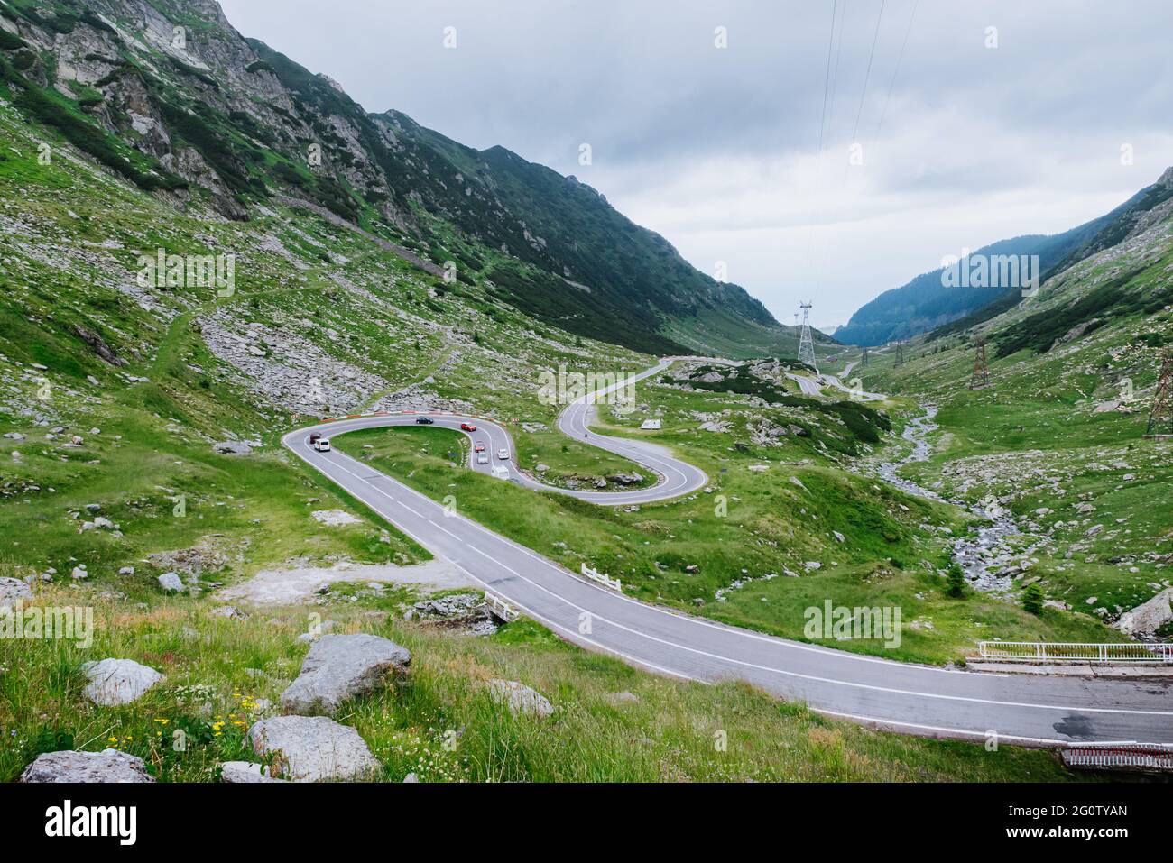 Transfagaras highway hi-res stock photography and images - Alamy