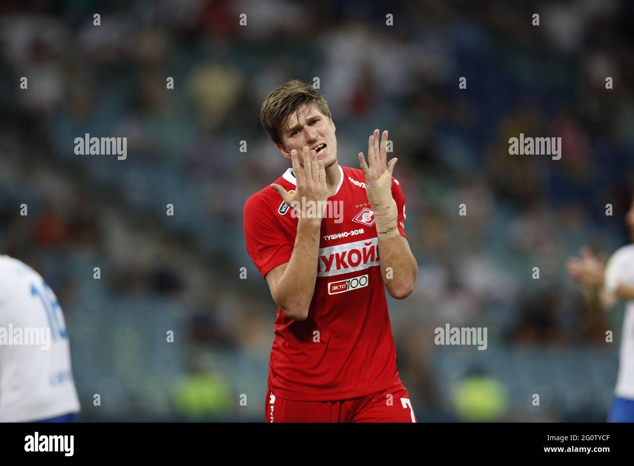 Sobolev SOCHY, RUSSIA, JULE 11, 2020. The 2020/21 Russian Football ...