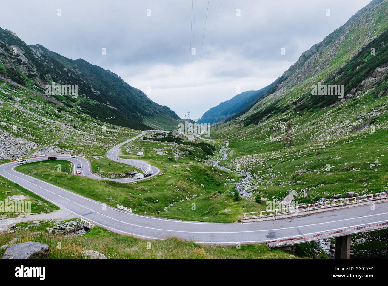 Transfagaras highway hi-res stock photography and images - Alamy