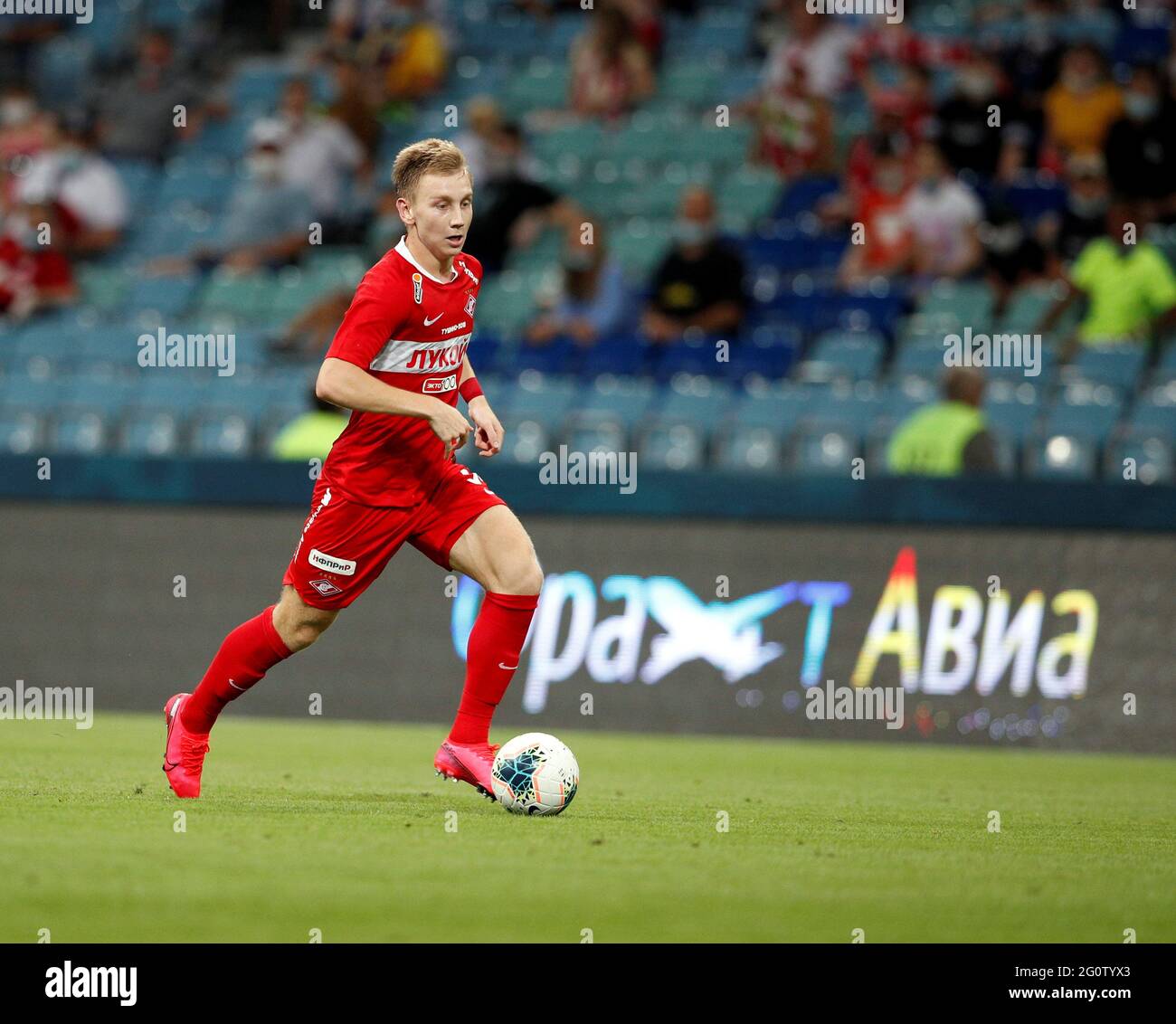 SOCHY, RUSSIA, JULE 11, 2020. The 2020/21 Russian Football Premier ...