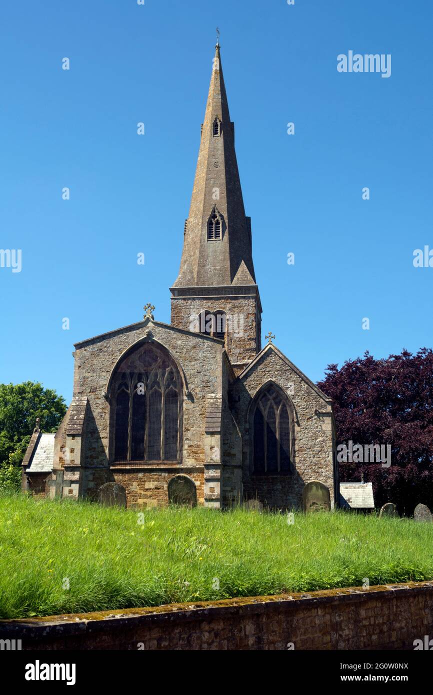 All Saints Church, Thorpe Malsor, Northamptonshire, England, UK Stock ...