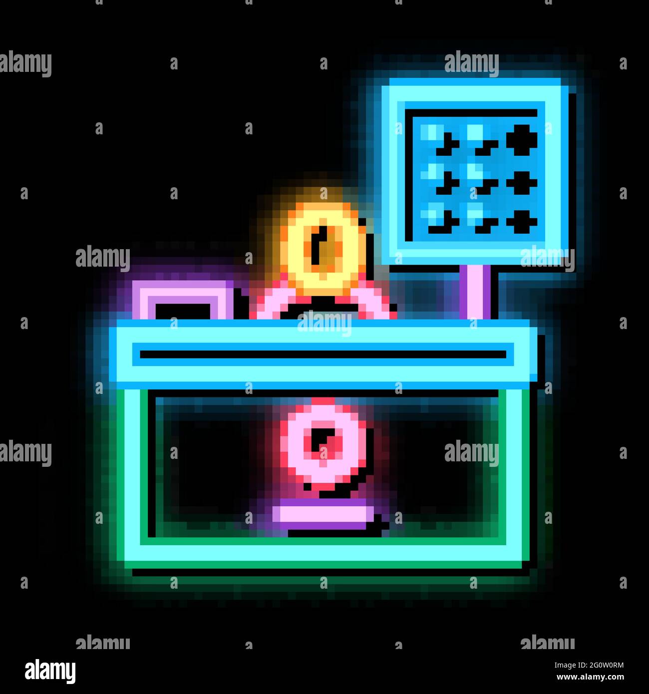 Club miniature Stock Vector Images - Alamy