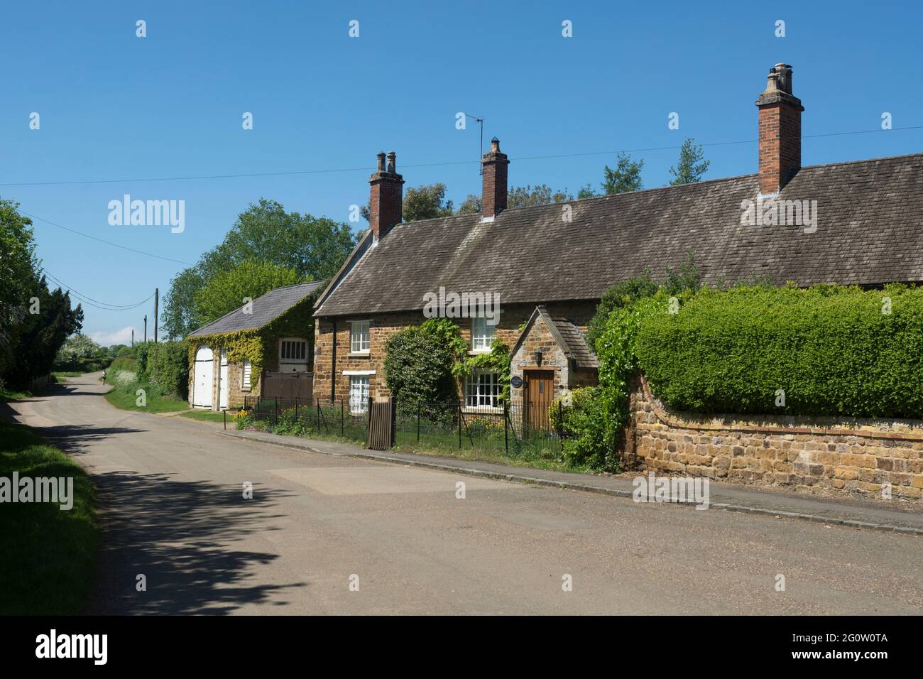 Great Cransley village, Northamptonshire, England, UK Stock Photo - Alamy