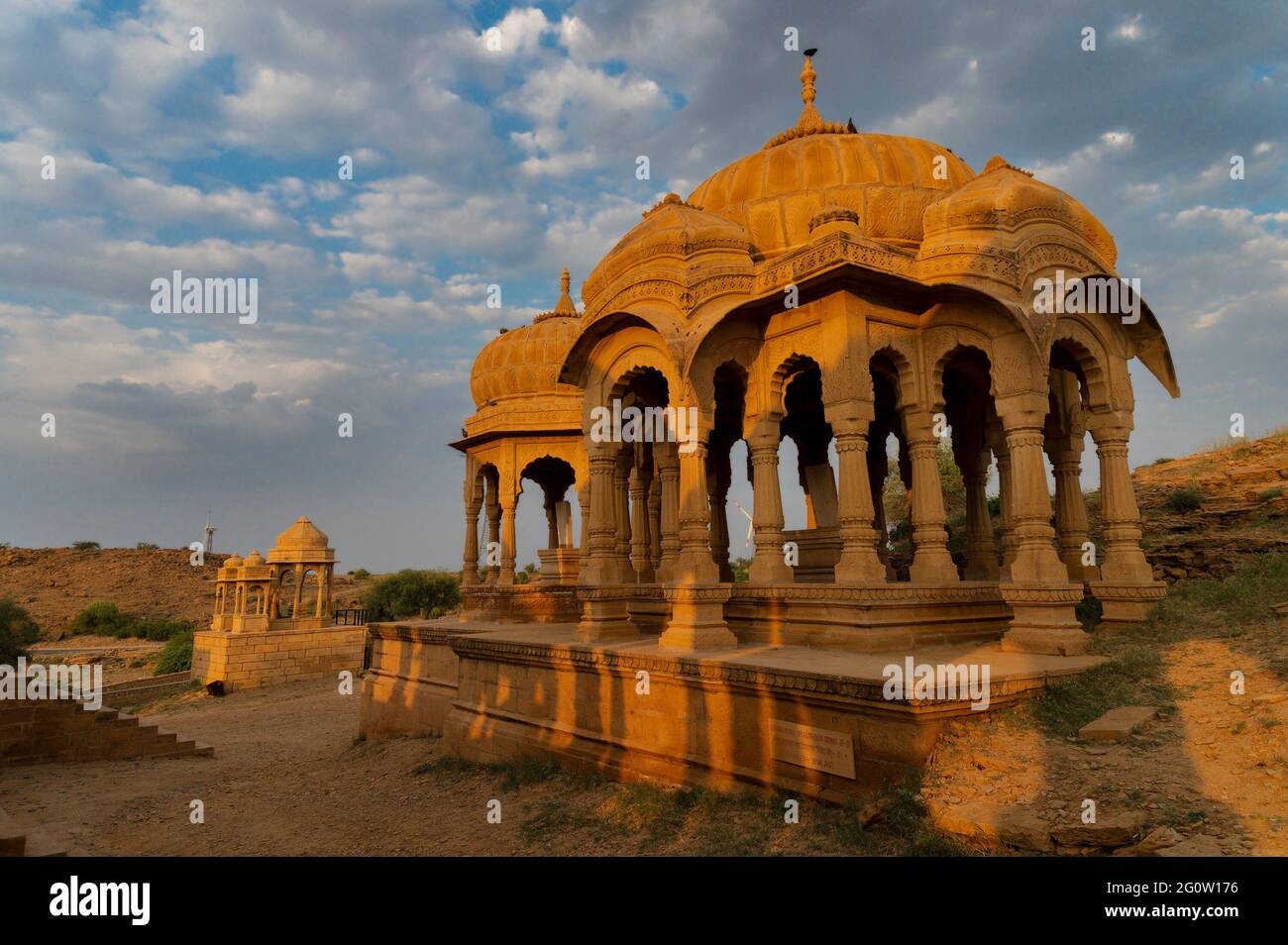 Bada Bagh or Barabagh, means Big Garden, is a garden complex in ...