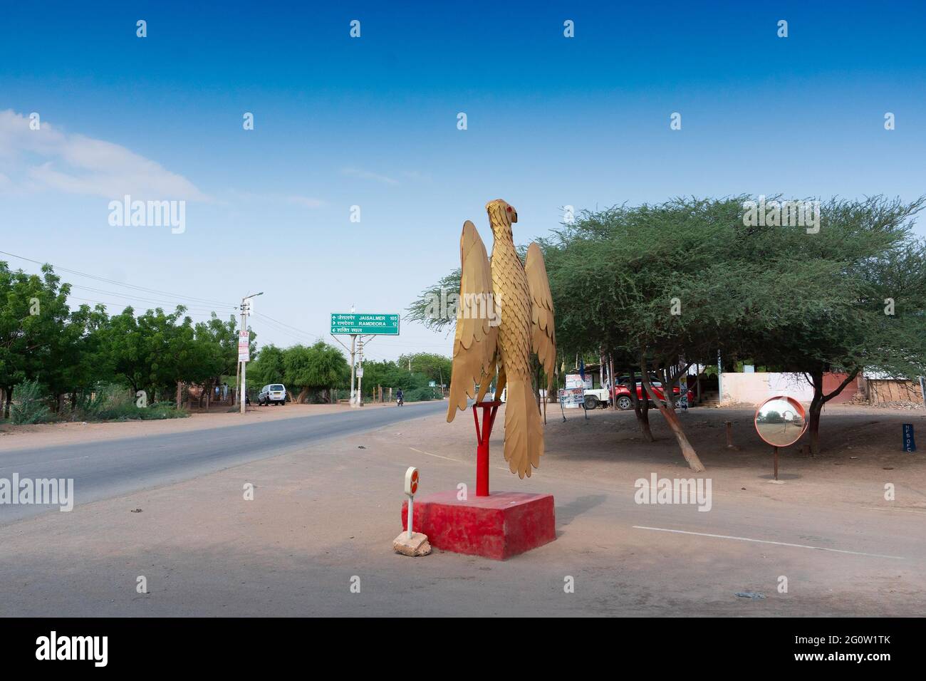 Pokhran, Thar desert, India - 16th October 2019 : Famous Test site for ...