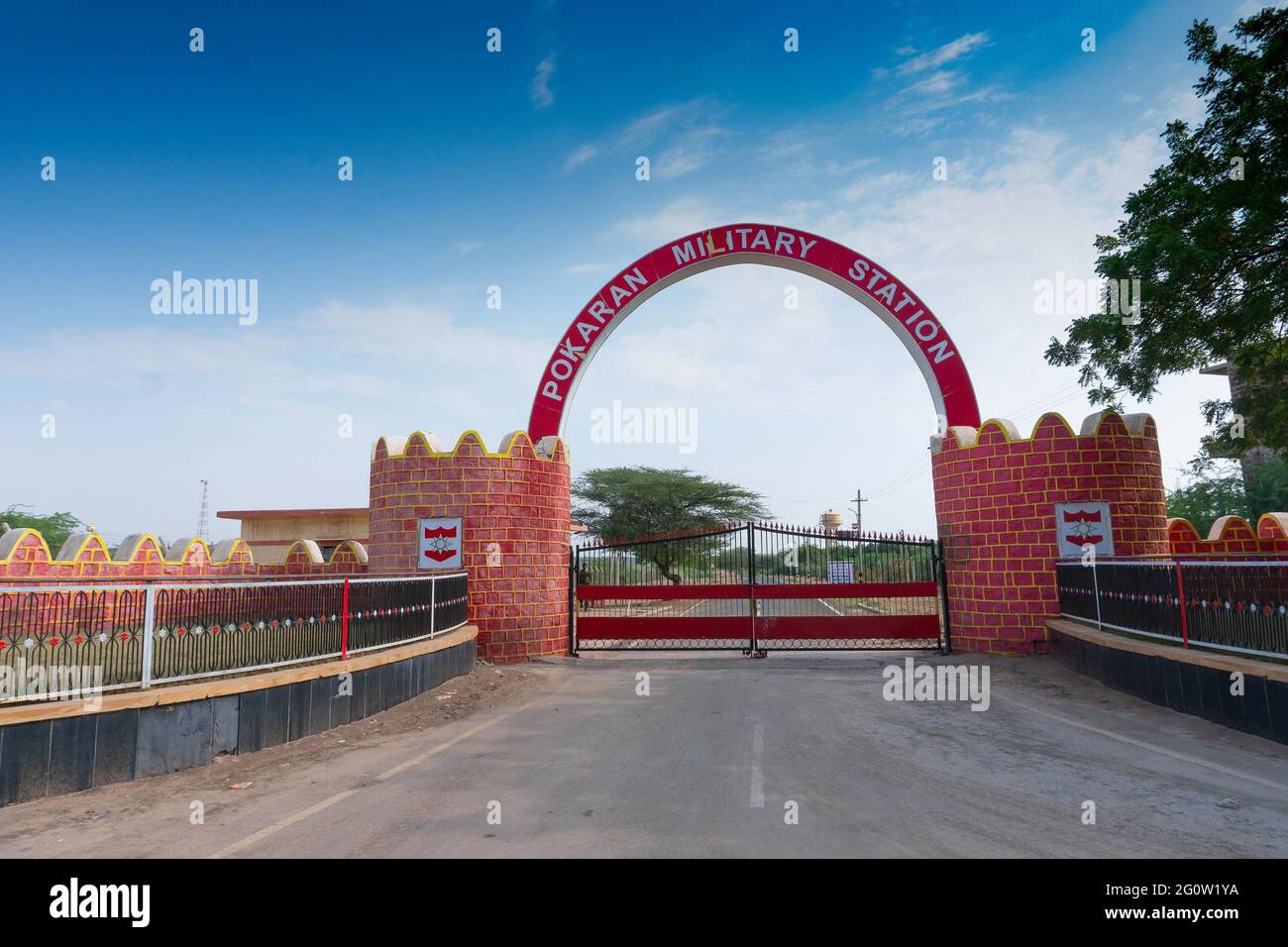 Pokhran, Thar desert, India - 16th October 2019 : Famous Test site for ...