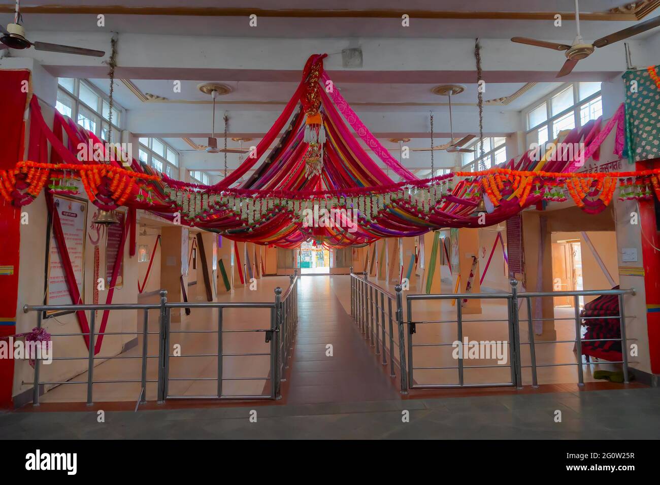 Jaisalmer, Rajasthan, India- 15th October 2019 : Inside view of Tanot ...