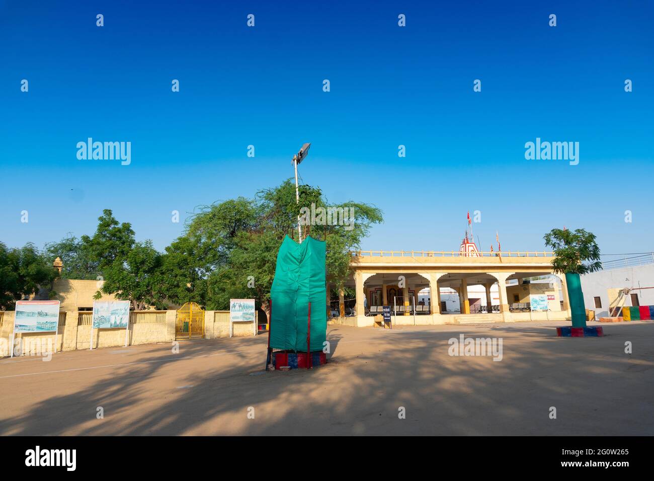 Jaisalmer, Rajasthan, India - 15th October 2019 : Memorials at Tanot ...