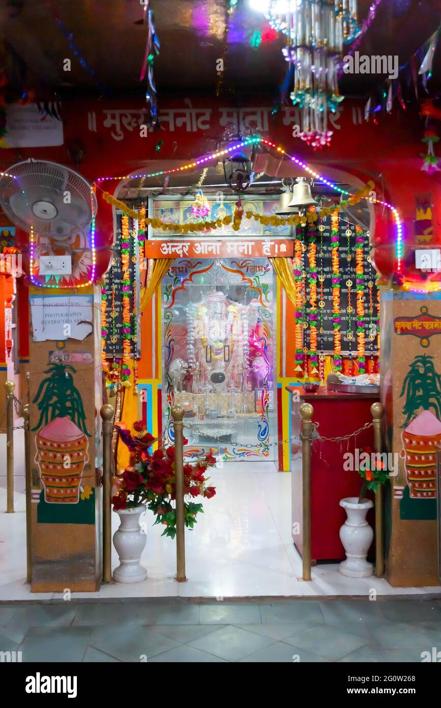 Jaisalmer, Rajasthan, India - 15th October 2019 : Famous Goddess Tanot ...