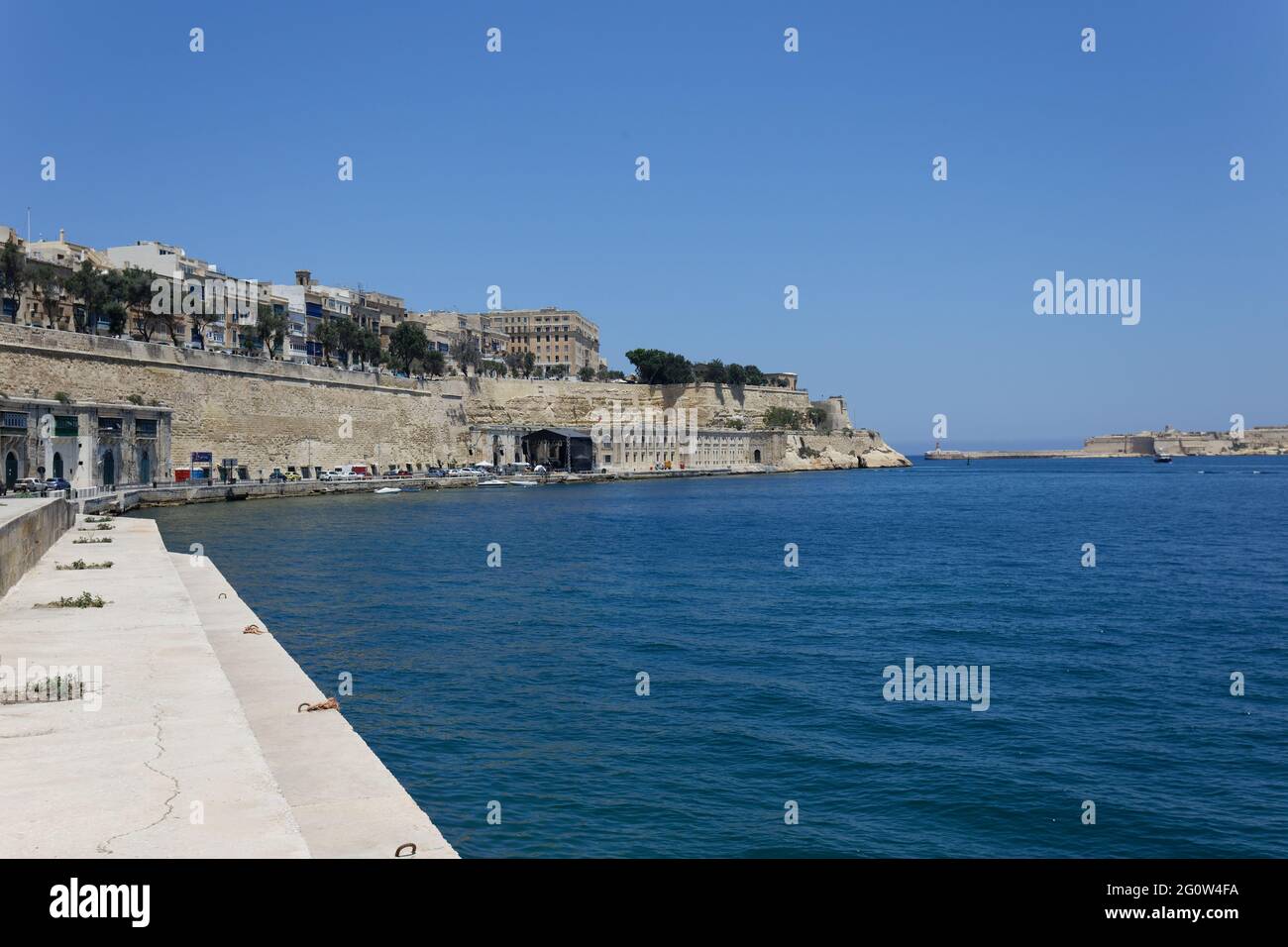 Grand Harbour - Valletta Stock Photo - Alamy