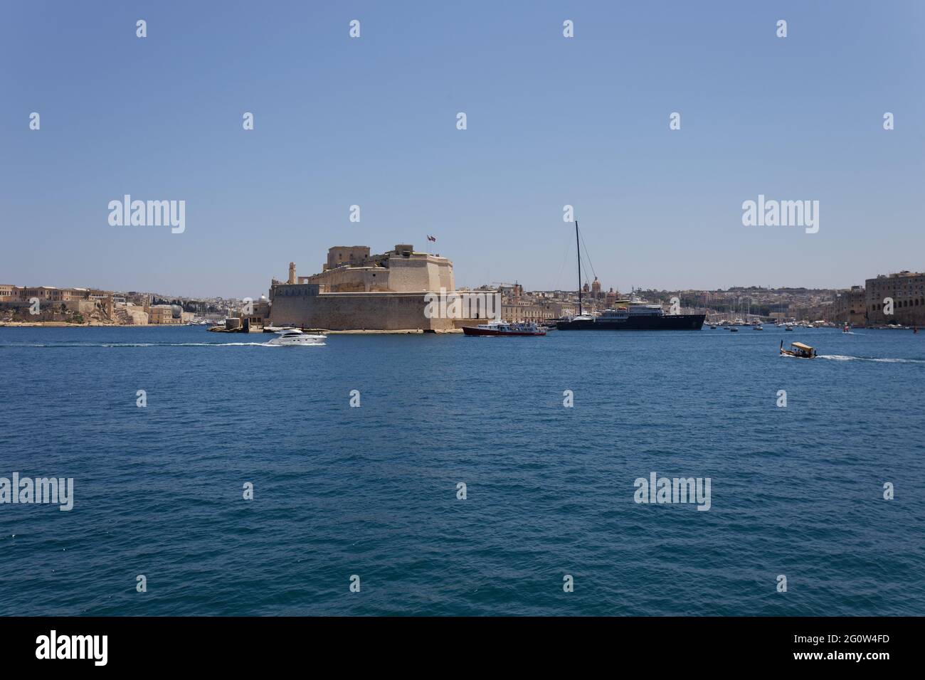 Fort st angelo historic fortress hi-res stock photography and images ...